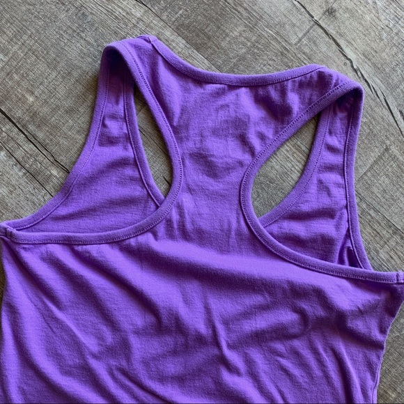 Nike | Tops | Nike Purple Razor Back Tank | Poshmark